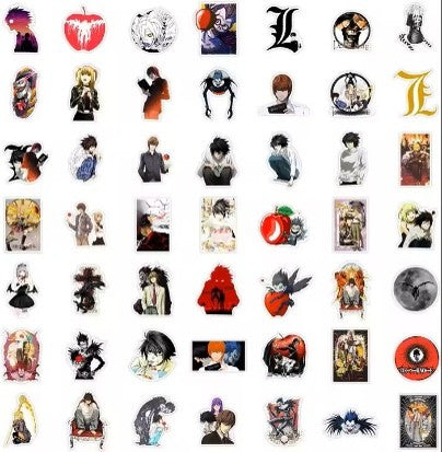 Death Note: Sticker Pack (50+ pcs) – animeechoes